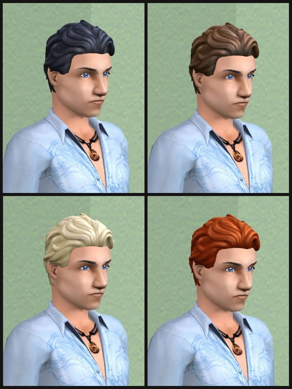 TheNinthWaveSims: The Sims 2 - TS4 Jungle Adventure Wavy Hair For The ...