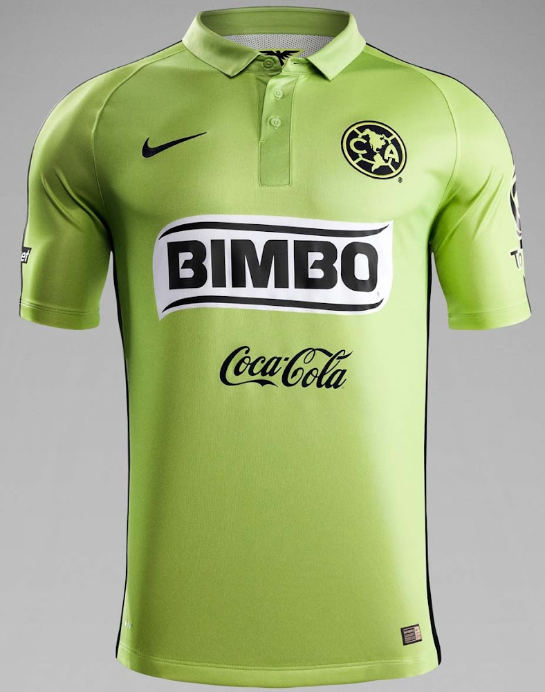 Nike Hi-Vis Club America 2015 Third Kit Revealed - Footy Headlines