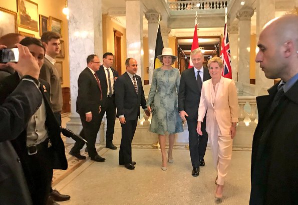 1st Day - Queen Mathilde's and King Philippe's visit to Toronto