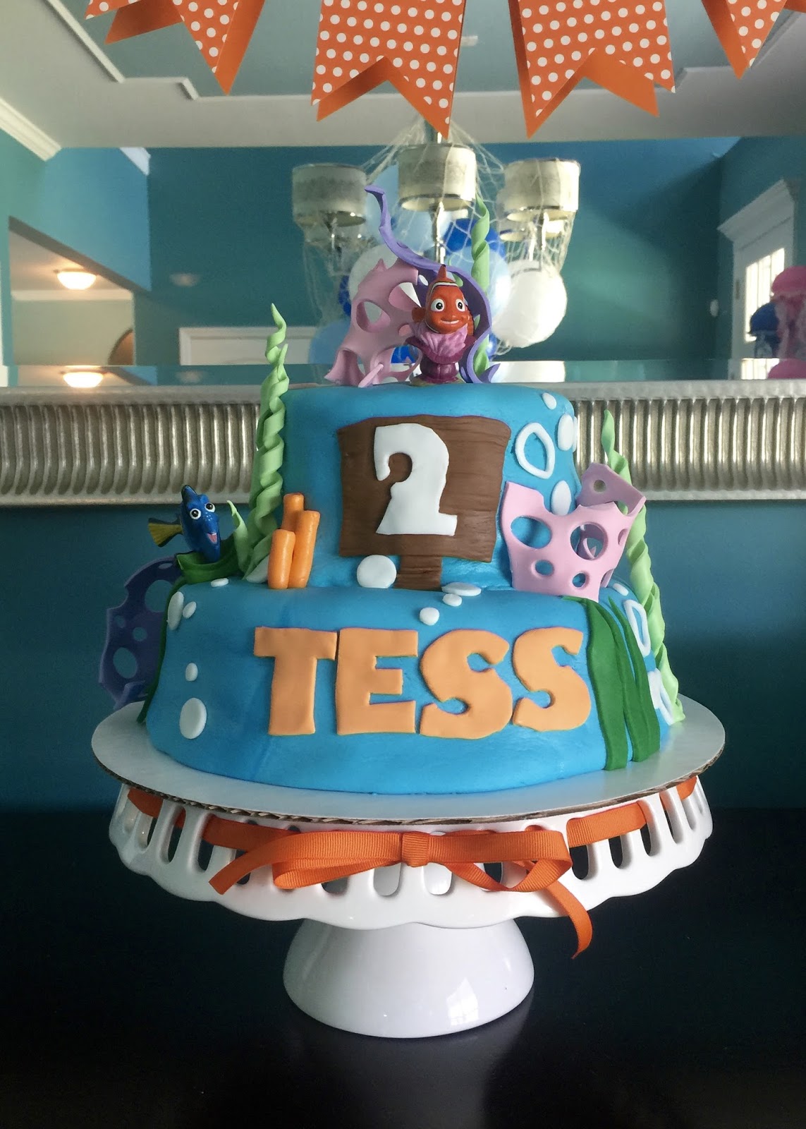 Finding Nemo Birthday Party Ideas: Food, Decor & More! - The Journey of ...