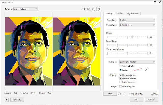 COREL DRAW: Konversi Digital Bitmap ke Digital Vector secara Cepat