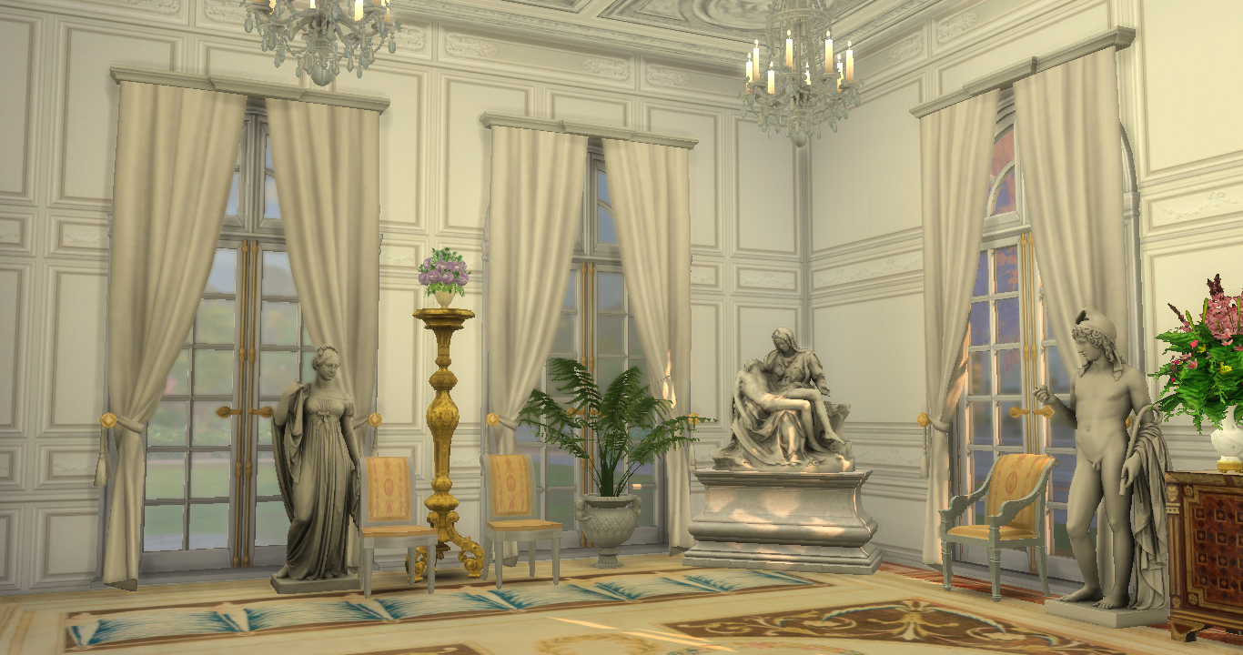 Trianon Wall Set 3 For TS4
