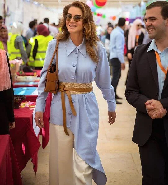 Queen Rania visited the ‘Live Your Dream’ annual carnival