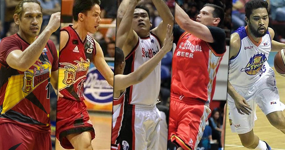 Who are the next five greatest PBA players?