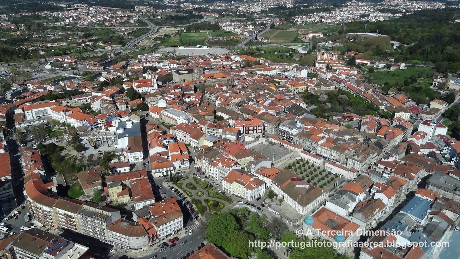 A Terceira Dimensão - Fotografia Aérea: Viseu