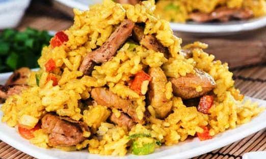 Facets of Adi - Regional Cuisine: J for Jadoh from Meghalaya