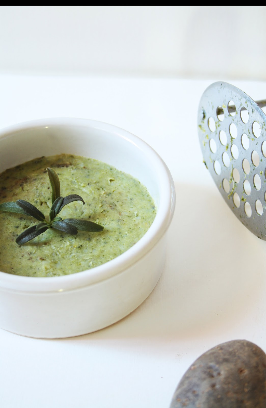 Purée verte fondante