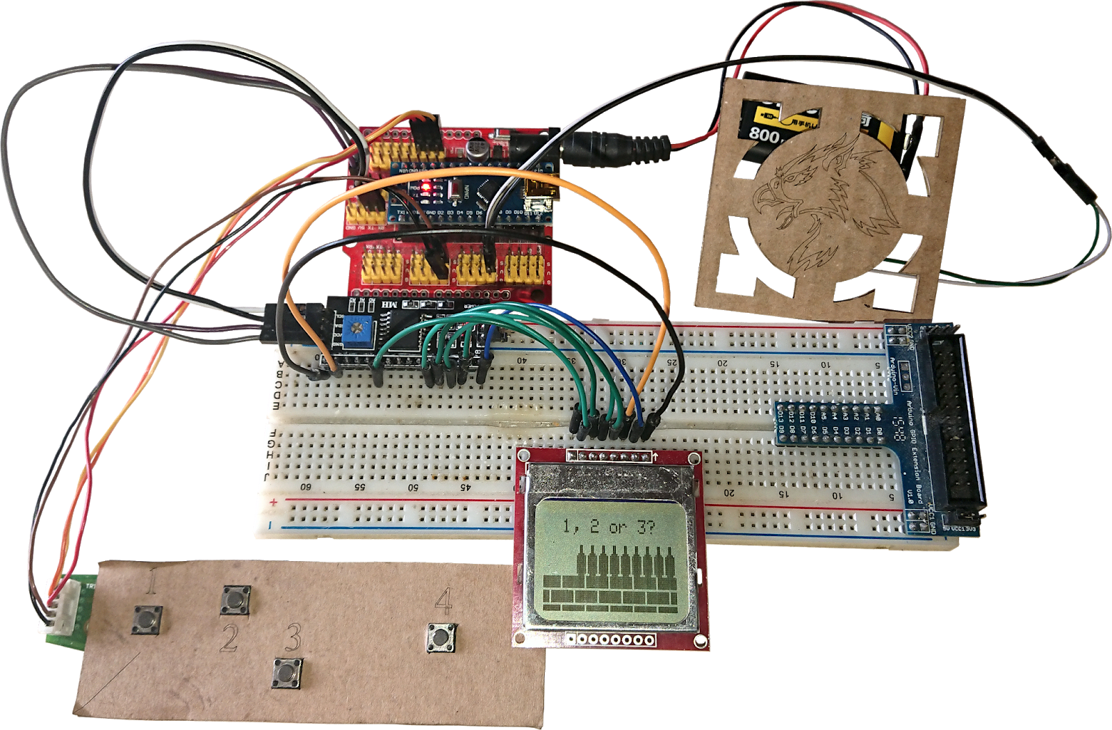 Tim's Arduino Games: Brick a Bottle or Three (Arduino)