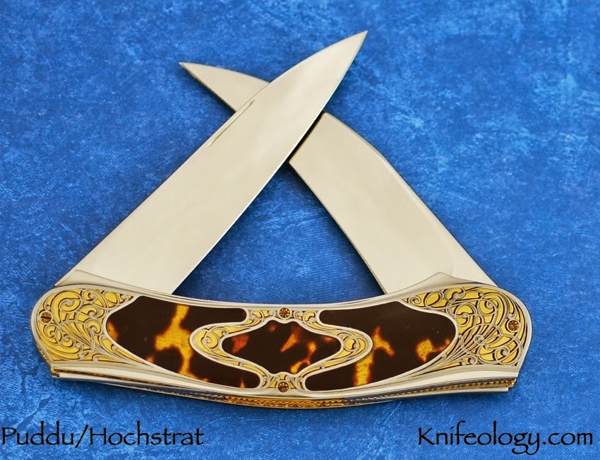 Knifeology Custom Knives: Beautiful Art Knife by Salvatore Puddu with ...