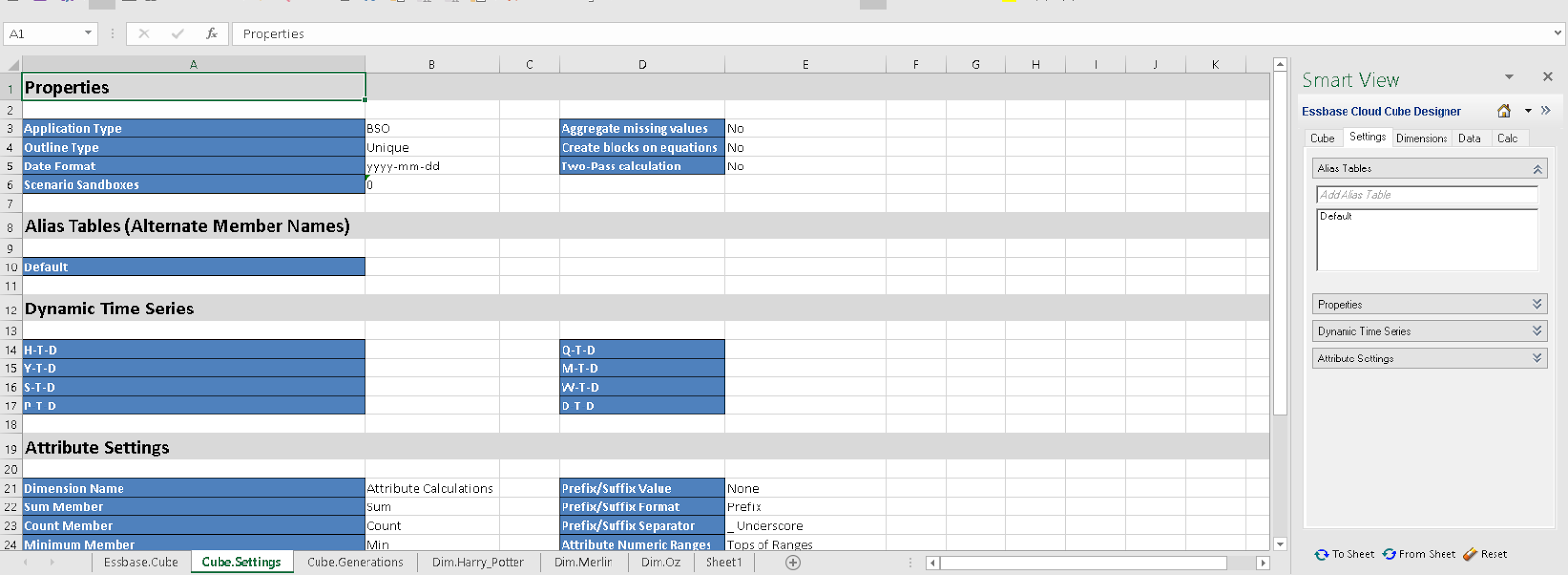 Adashek EPM: OAC - Cube Designer 12.2.1.1.105 SV11.1.2.5.710