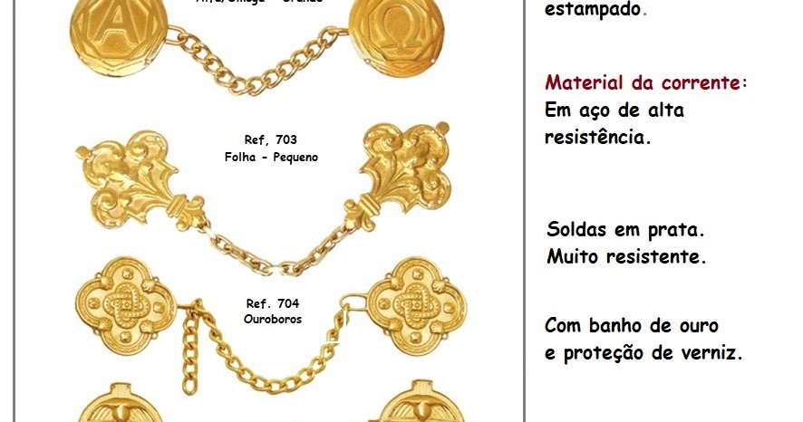 AC PRODUTOS RELIGIOSOS: Alamares - Ref. AC 1/701 - 2/702 - 3/703 - 4/ ...