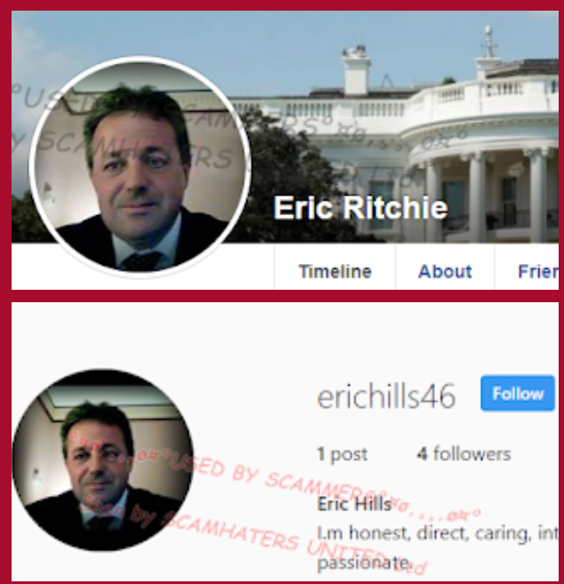 ScamHaters United .. Visit us also on Facebook and Instagram : ERIC ...