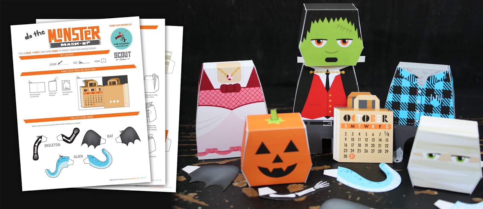 DIY Halloween Calendar Papercraft | Papercraft Paradise | PaperCrafts ...