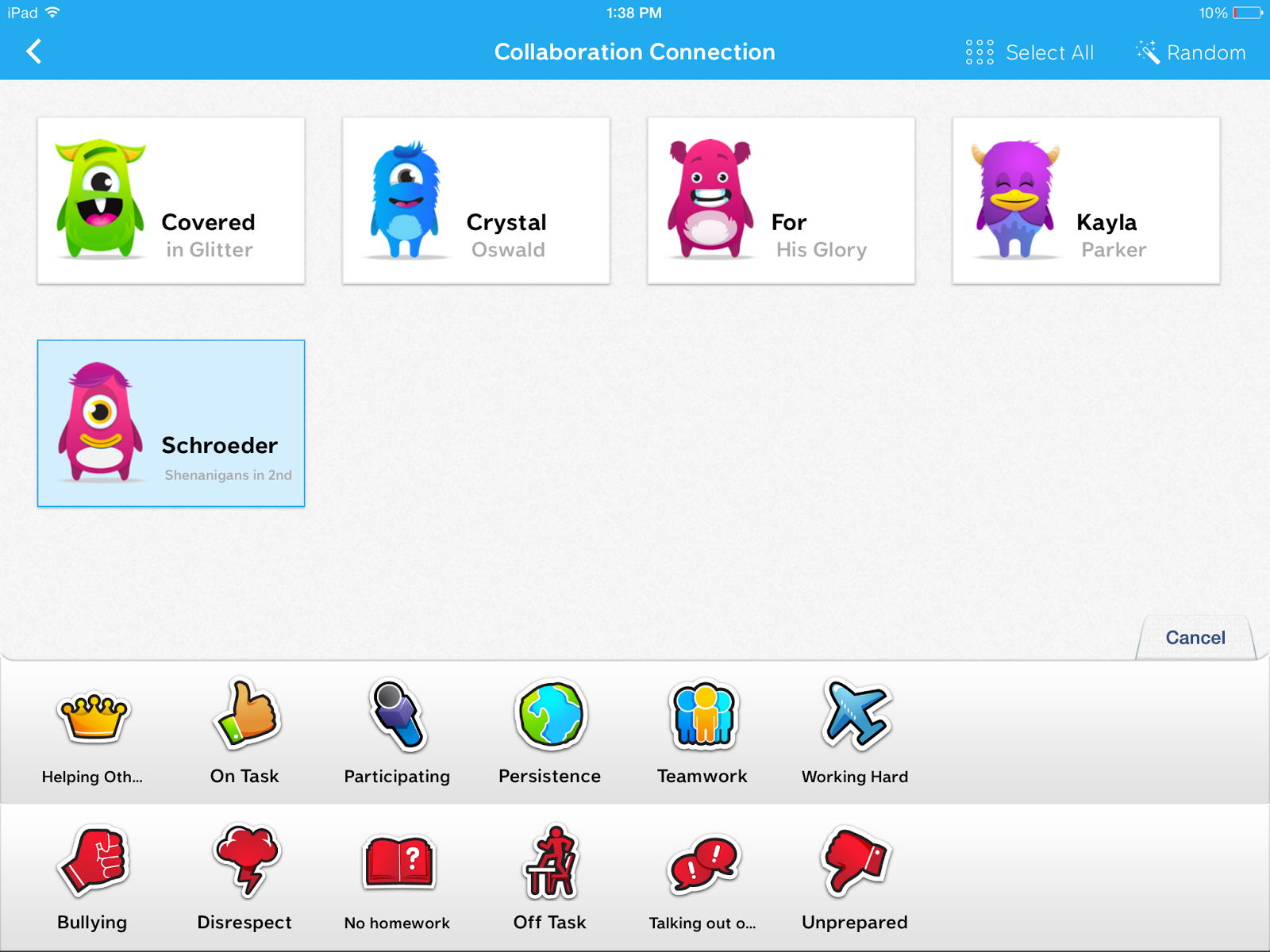Collaboration Connection: Welcoming Spring with Class Dojo