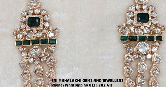 Three Layer Polki Haar by Srimahalaxmi - Jewellery Designs