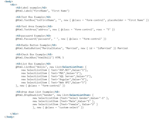 Tappro Solution : ASP.NET MVC Interview questions