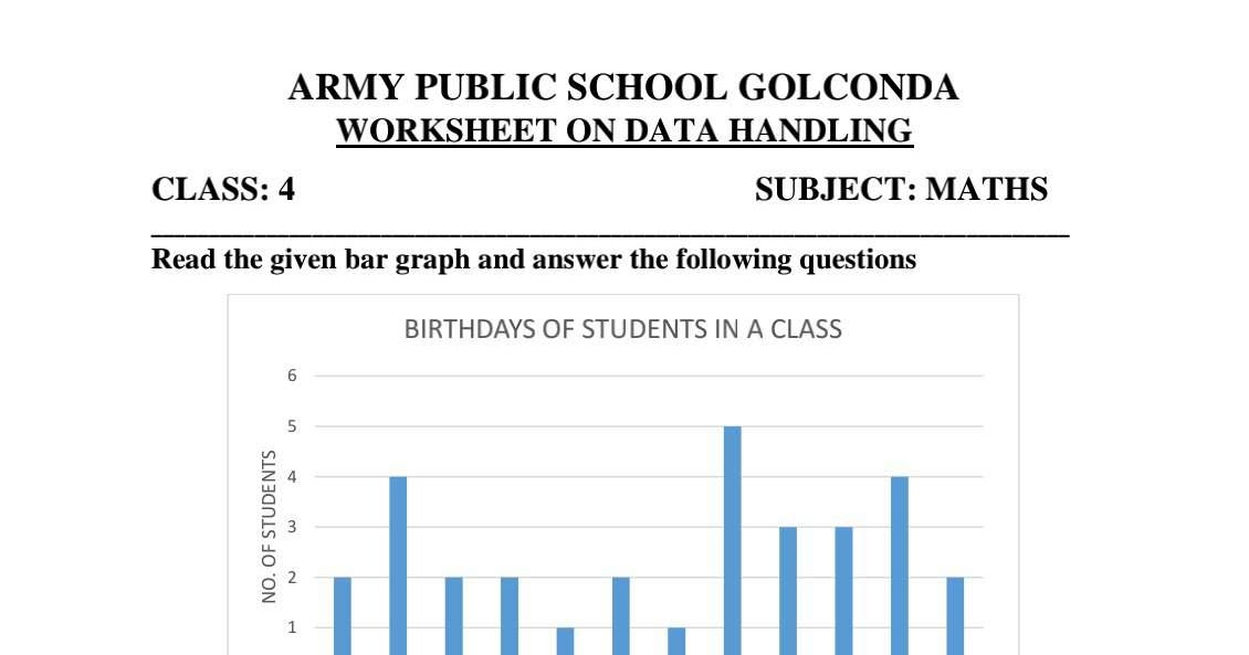Class-4-worksheet- Data Handling-week1-9th may