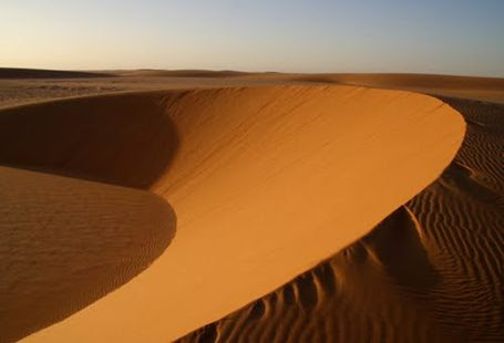 Les dunes de Barkhan