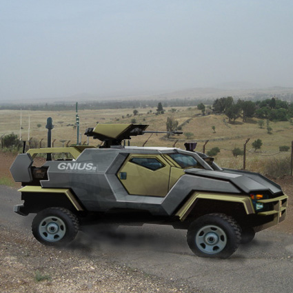 Armed Robotic ground vehicles patrolling Israeli borders ...