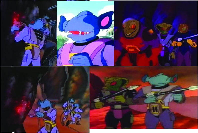 PHX Customs: STYRACOSAURUS with RASP and HAMMERHEAD - Dino-Riders