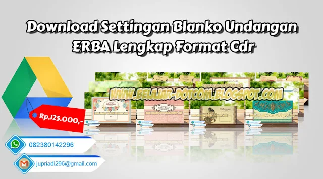 70+ Download Settingan Blanko Undangan ERBA Lengkap Format Cdr Katalog ...