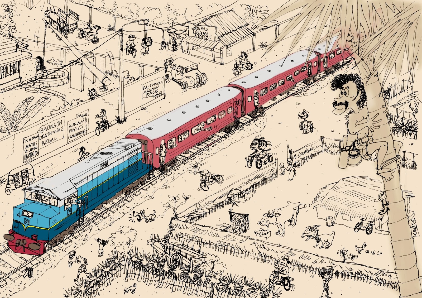 StudioSenthil: Colombo to Jaffna (Sri Lanka) by train