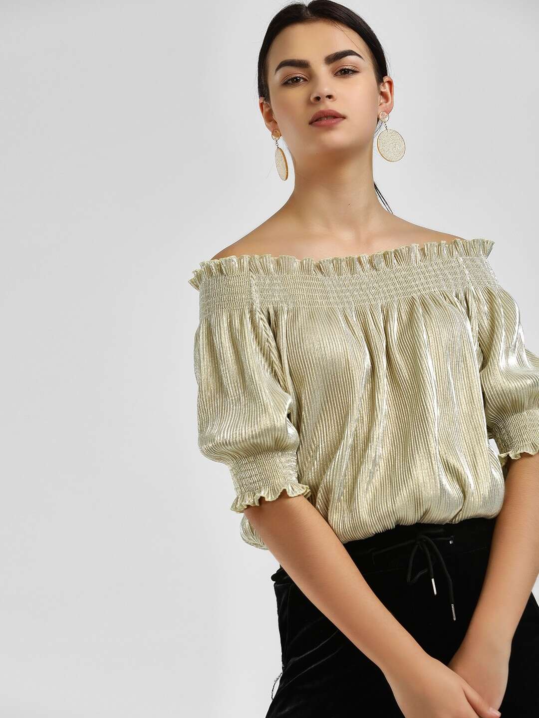 STYLING METALLIC TOPS