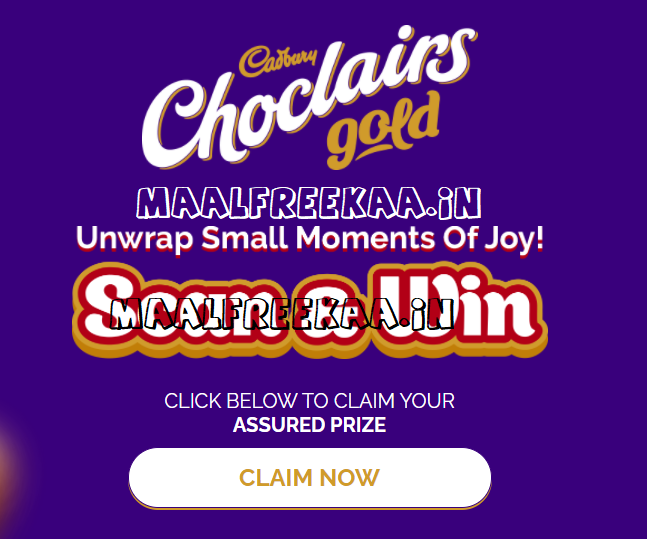 Cadbury Choclairs Candies Scan And Win Prizes