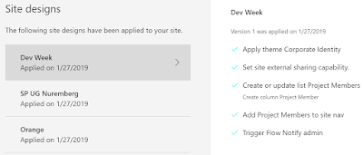 Jarbas Horst: Provisioning sites using Hub Sites and Site Design