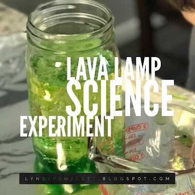 Lyndi's Projects: Lava Lamp Science Experiment