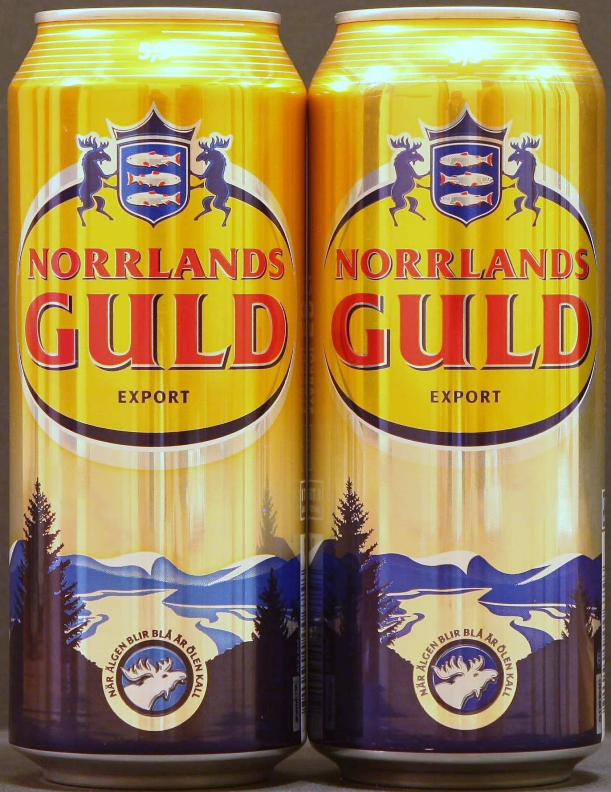 Burk-Bloggen: Norrlands Guld Export (50 cl) : ny variant från Can-Pack (CP)