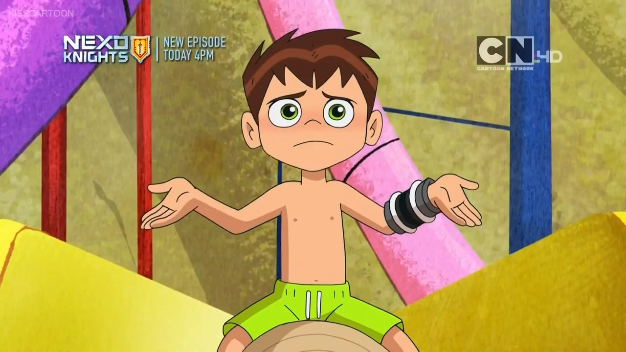 Shirtless Drawn Cartoon Boys: Ben Tennyson