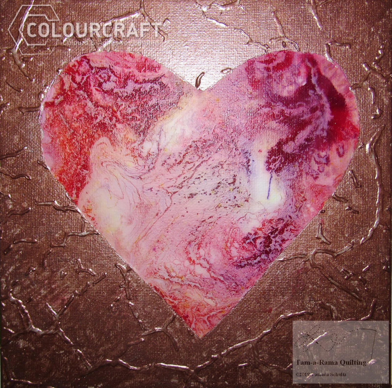 ColourCraft: "Pouring" your heart out- a pouring medium project