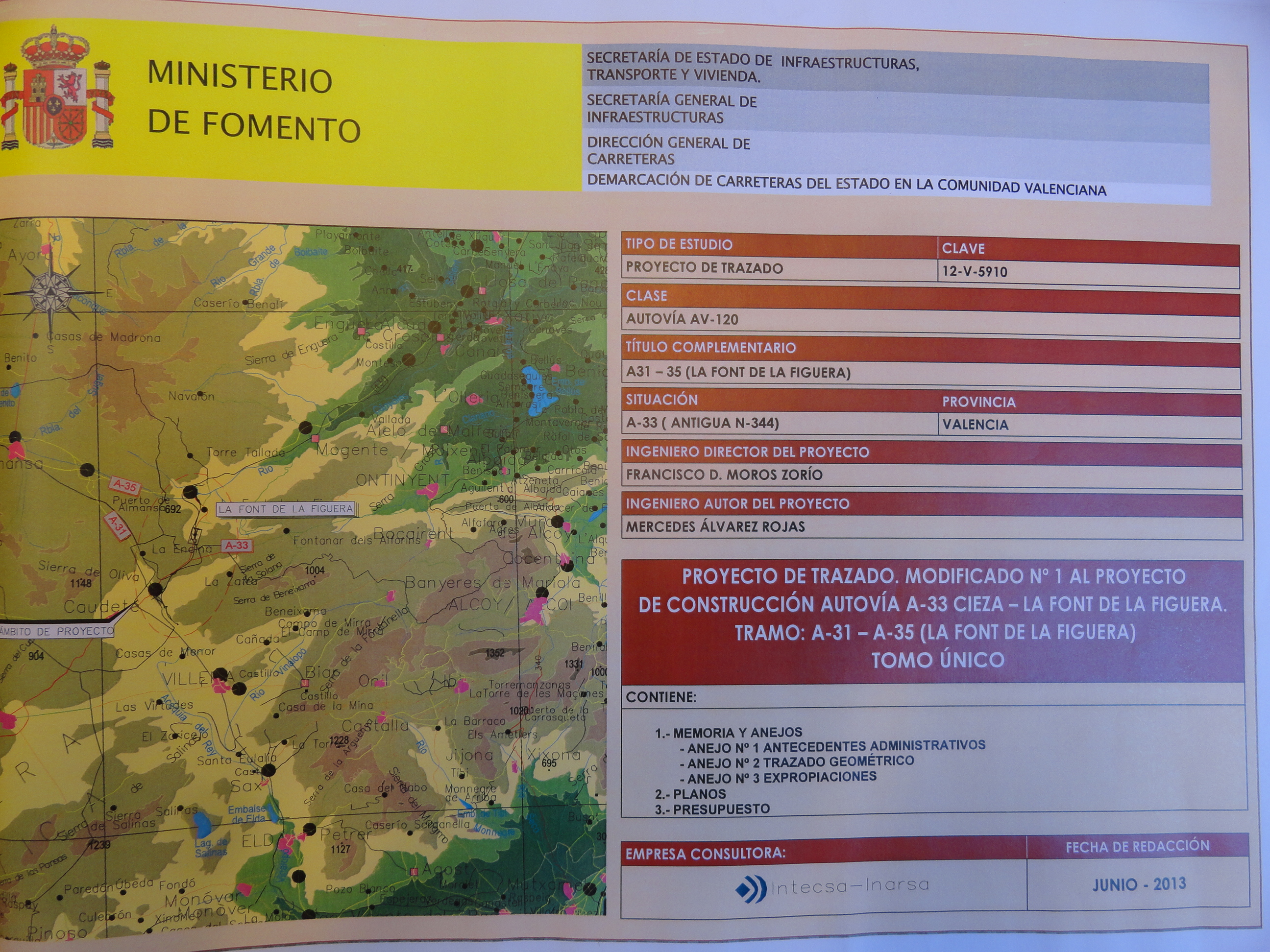 Blog de Joaquin Medina: Aparece un yacimiento en medio del trazado de ...