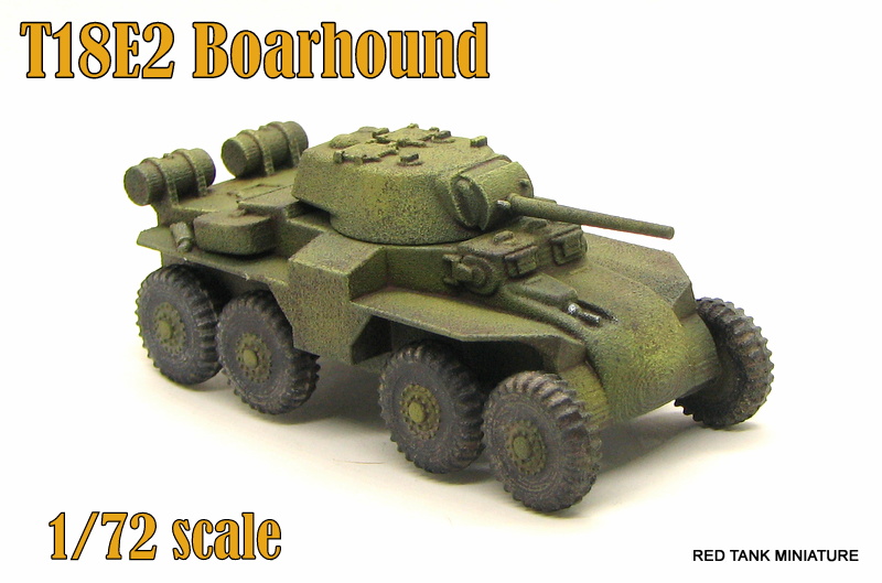 Gulumik Military Models: T18E2 Boarhound 1/72
