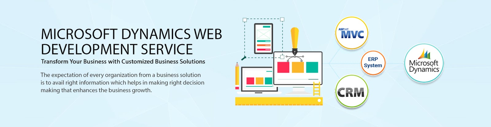 Microsoft Dynamics Web Development Service