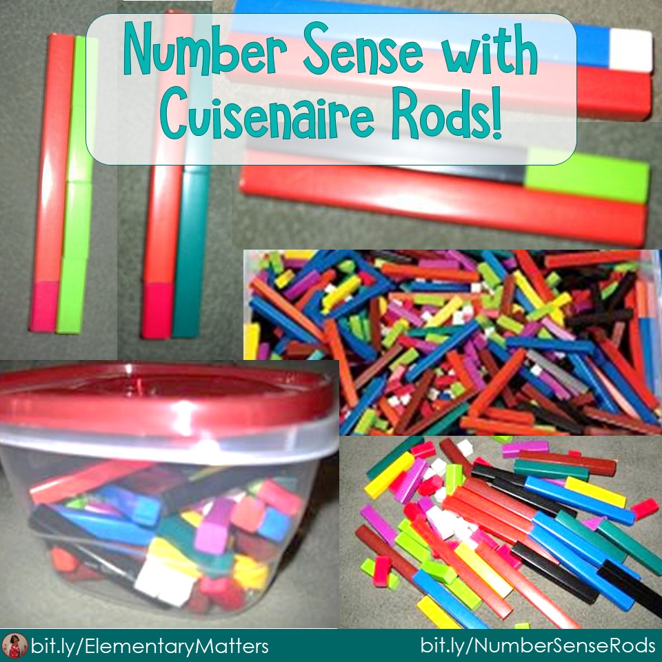Elementary Matters: Number Sense with Cuisenaire Rods