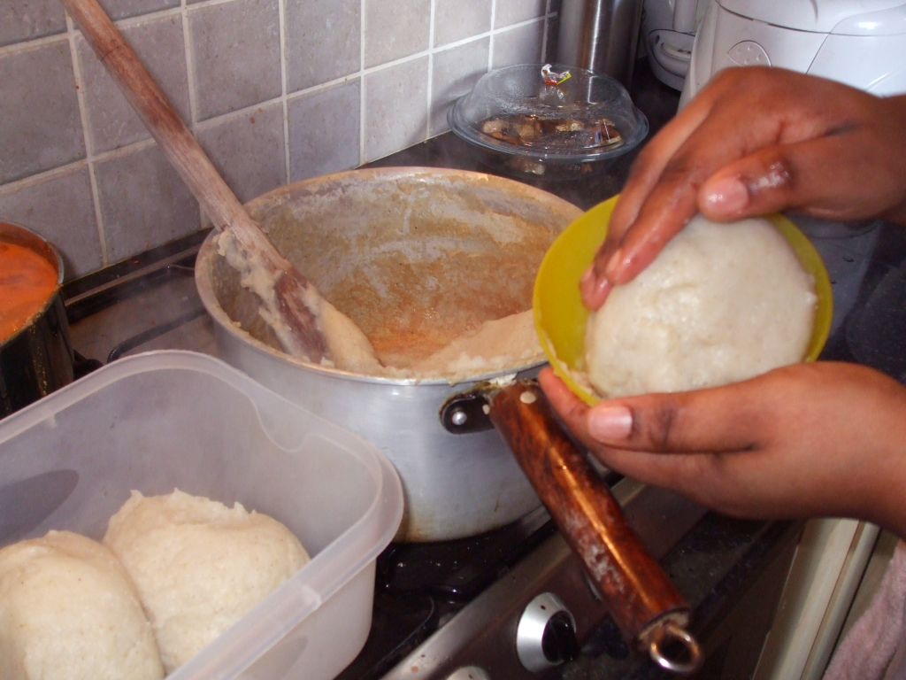 ALL AFRICAN DISHES: GHANA RECIPES (BANKU)