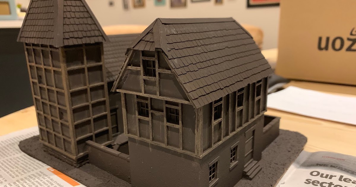 Napoleonics20/20: Painting a Napoleonic building in 1/72