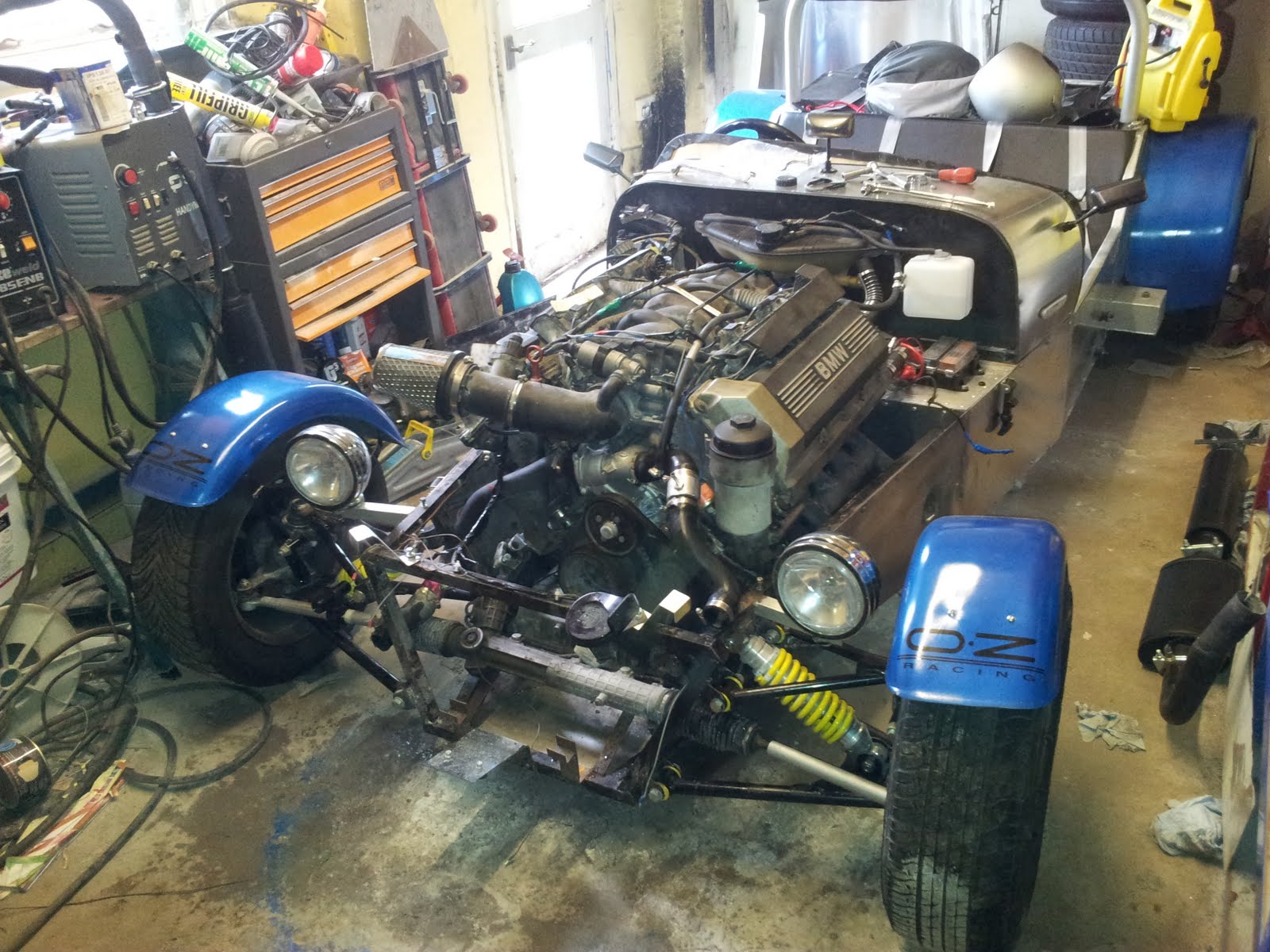 Locost BMW V8 Build diary