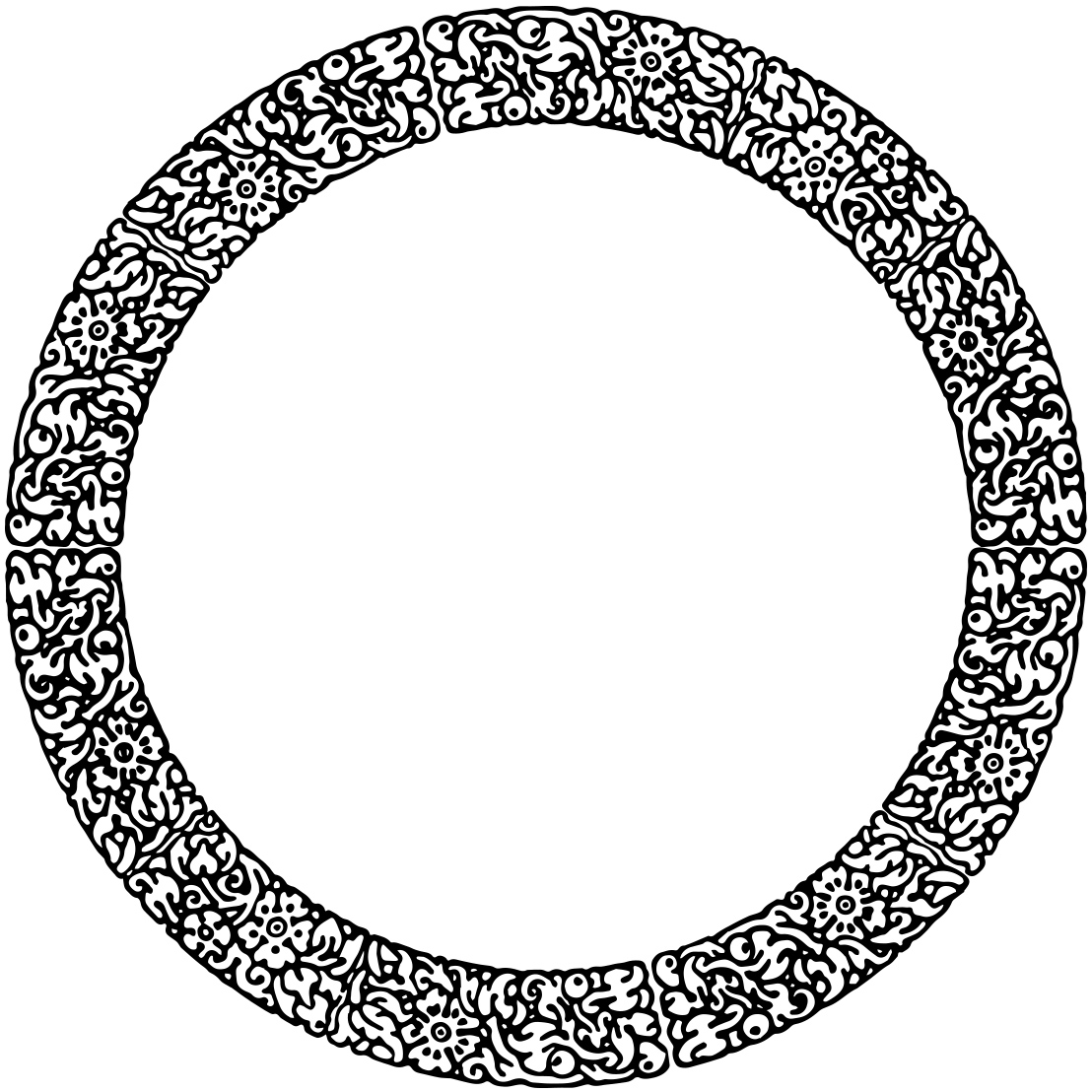 Decrative Borders Circle