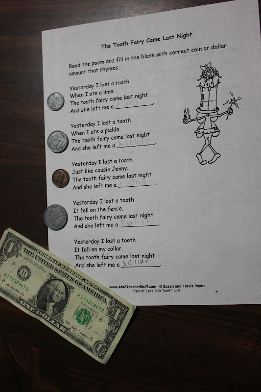 Learning With My Boys: Dental Care Day 2: Types of Teeth
