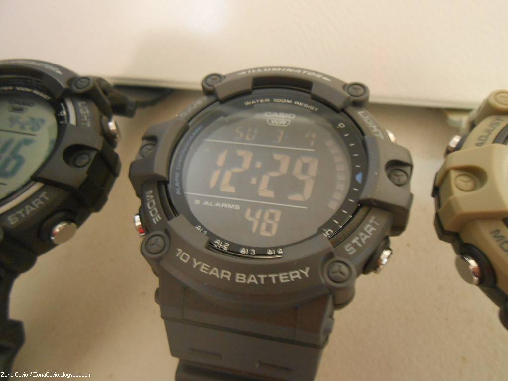 Zona Casio: Triple comparativa: AE-1500 vs AE-1500 vs AE-1500
