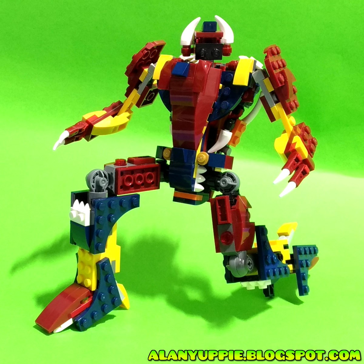 Alanyuppie's LEGO Transformers: LEGO Transformer 2 Headed Dragon from ...