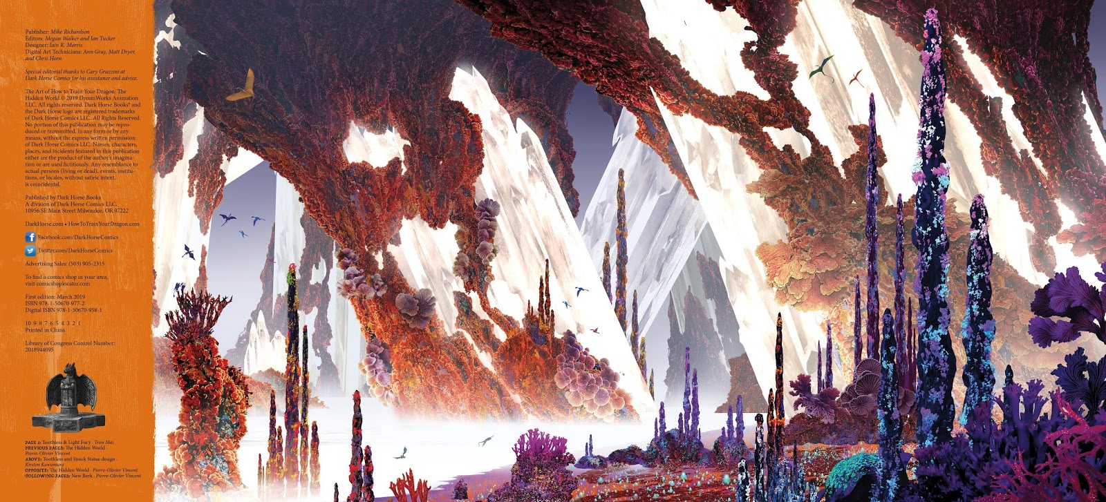 Artbook HTTYD3 ~ Berk Brasil