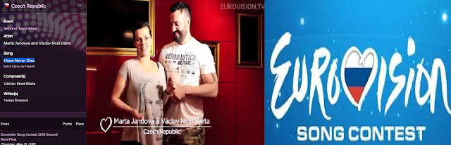 ΟΝ LINE PAPADOPOULOS: EUROVISION 2015/ΤΣΕΧΙΑ Marta Jandová and Václav ...