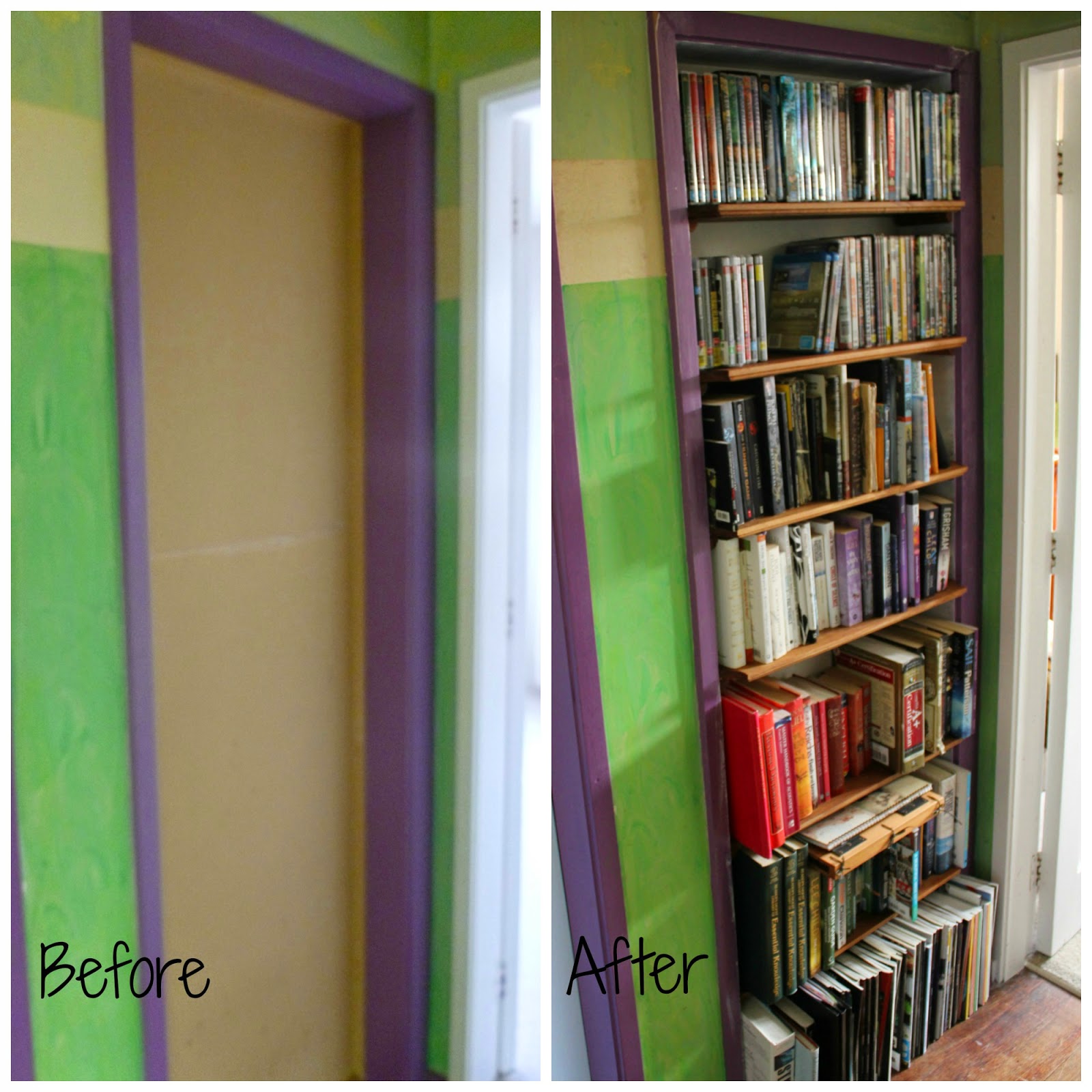 On A Crafty Adventure: DIY Renovations: Bookshelves