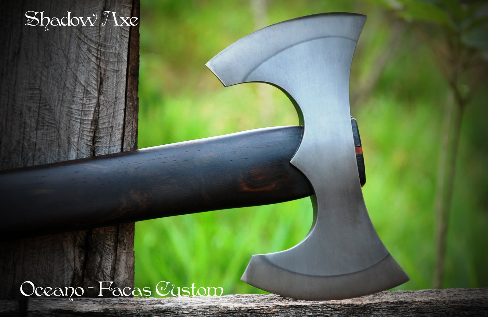 Oceano Facas Custom: Shadow Axe