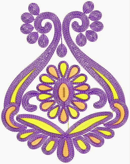 EmbDesignTube: Multi Color Cording Embroidery Designs
