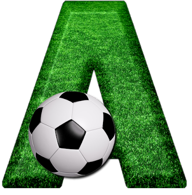 Abecedario Campo de Fútbol. Soccer Field Alphabet. - Oh my Alfabetos!